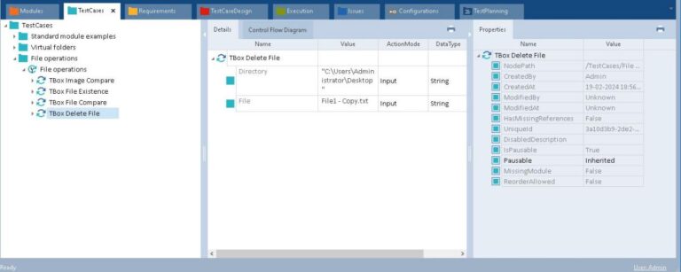 File Operations in Tricentis TOSCA: A Step-by-Step Guide - Soais