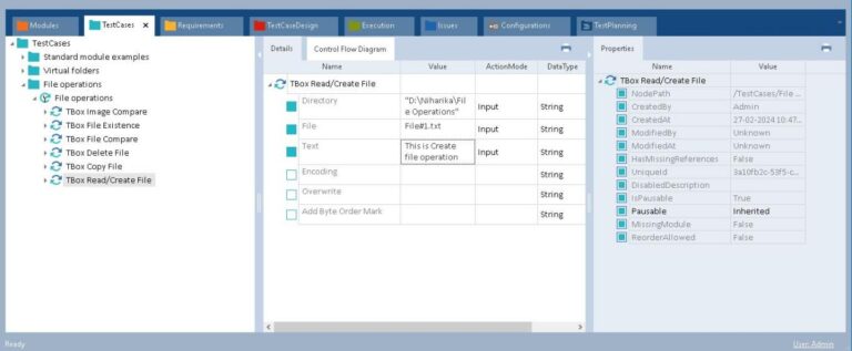 File Operations in Tricentis TOSCA: A Step-by-Step Guide - Soais